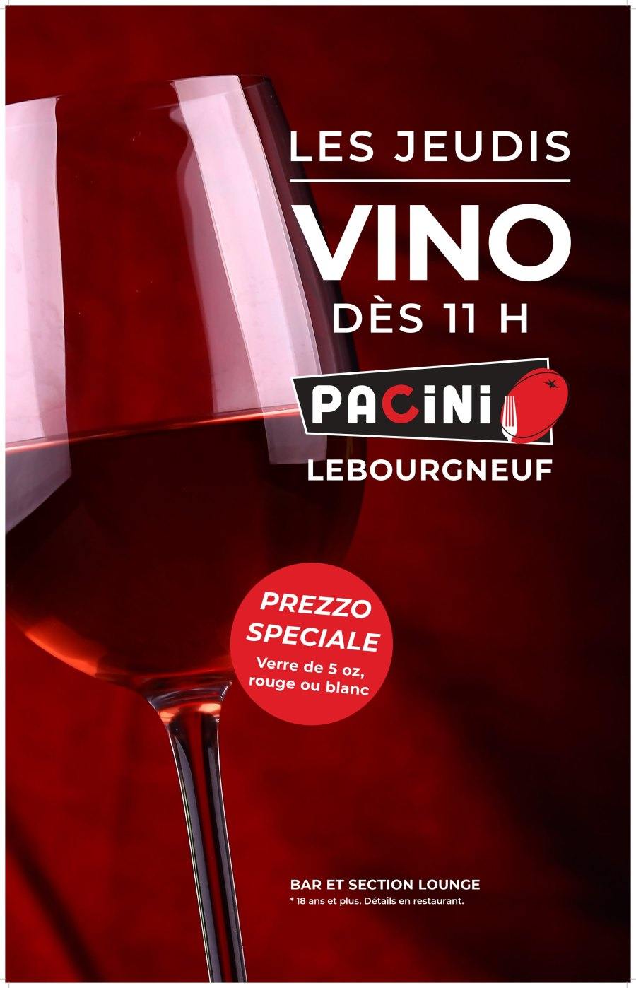 Pacini Restaurant Québec: Menu, Avis & Réserver (2026)